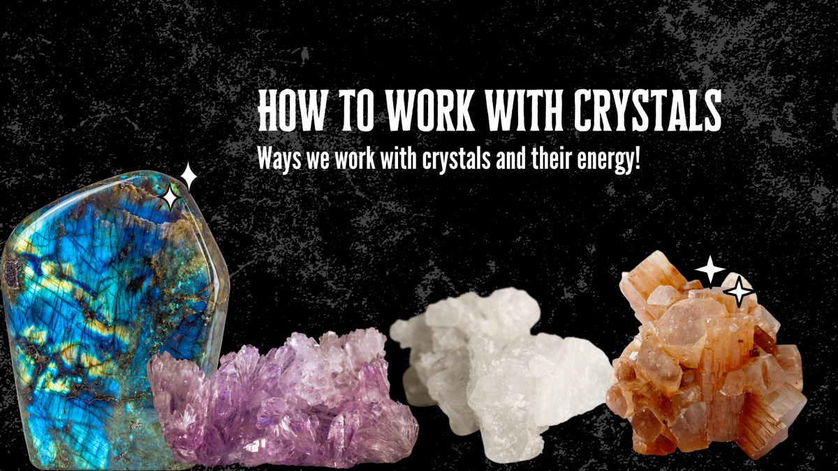 What are some ways I can work with crystals? – Mxd Magic