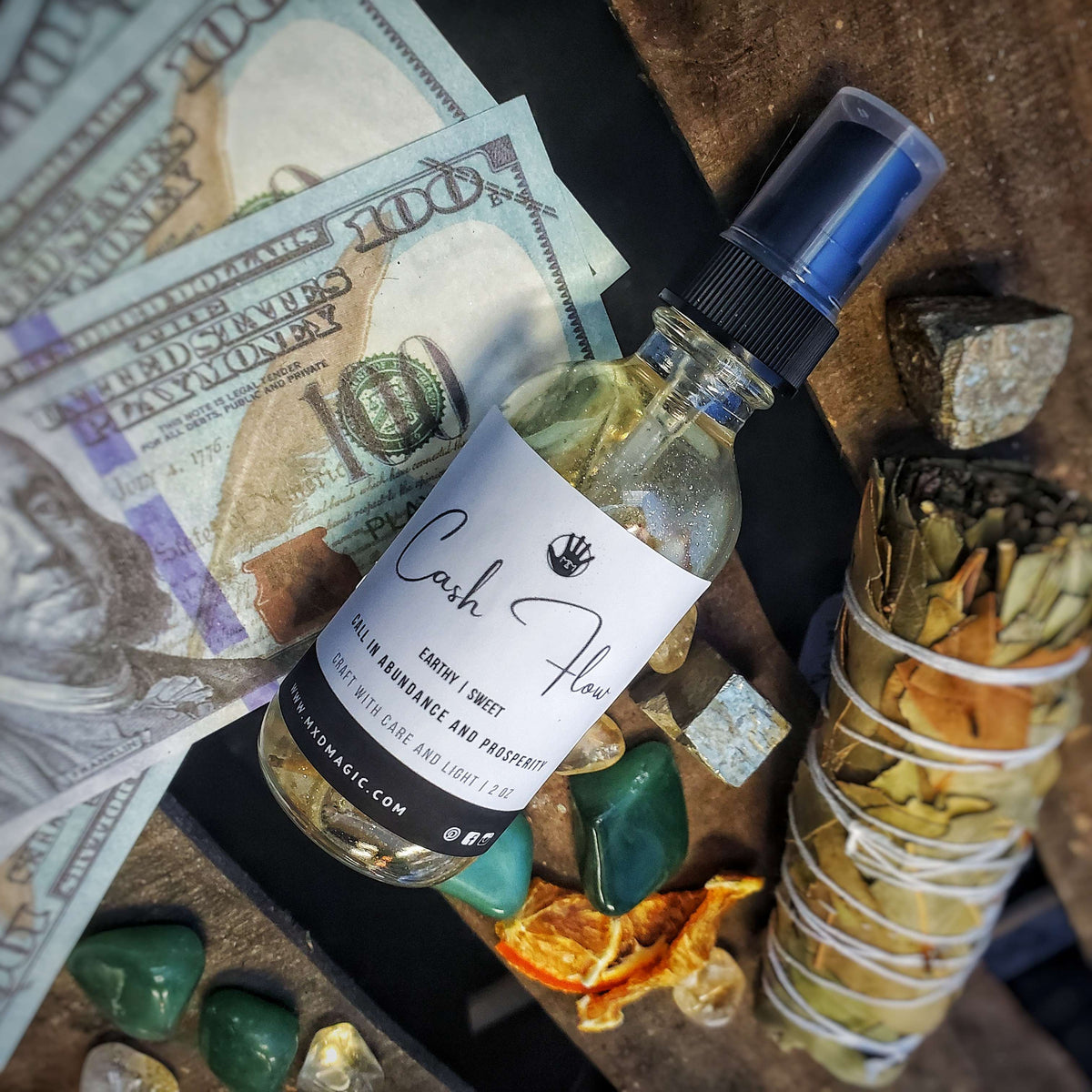 Cash Flow Ritual Spray – Mxd Magic